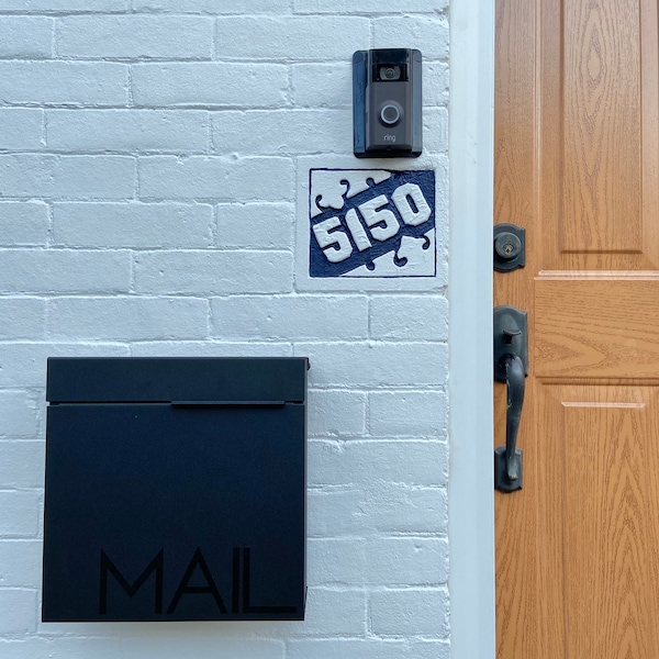 MARTIN B - Square Modern and Contemporary Mailbox, Vsons Design ...