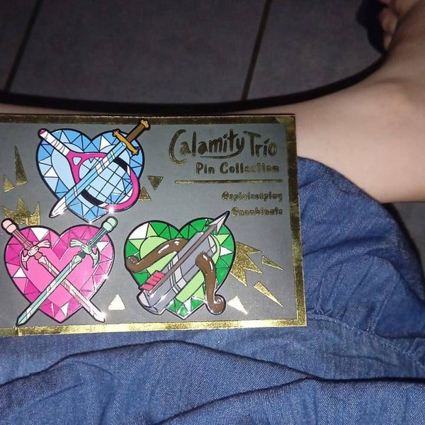 Amphibia Calamity Trio Pin Collection | Set of 3 Two Inch Enamel Pins ...