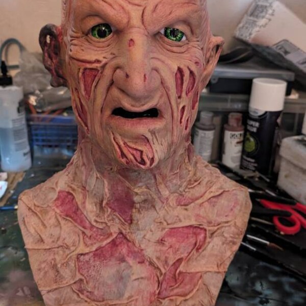 Freddy Krueger Mask Part 1 A Nightmare on Elm Street - Etsy