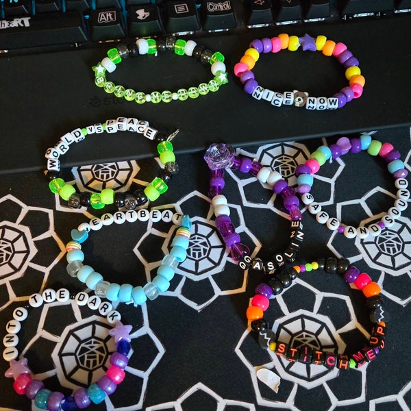 Kandi Single Medical House Inspired Md Friendship Beaded Bracelet Dr ...