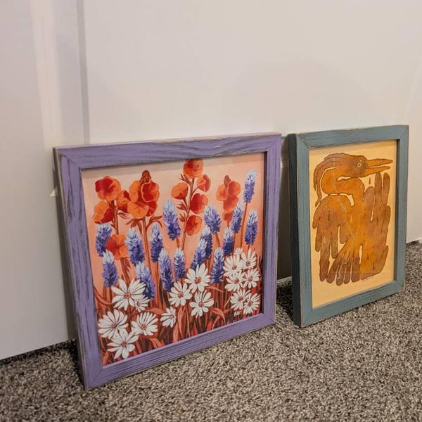 Penelope Beaded Picture Frame - Panoramic Wall Photo Frame - Hanging ...