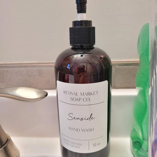 Christmas Liquid Hand Wash. Holiday Hand Soap. Winter Hand Soap. Plant ...