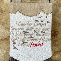 Sympathy Grief Memory Machine Embroidery Pattern Download for 4x4, 5x7 ...