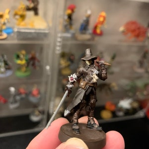 Hammer Archon Miniature for Dungeons and Dragons Pathfinder | Etsy