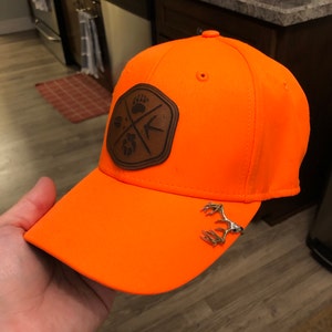 Bass Bone Fish Hookit© Fishing Hat Hook Brim Clip Hat | Etsy