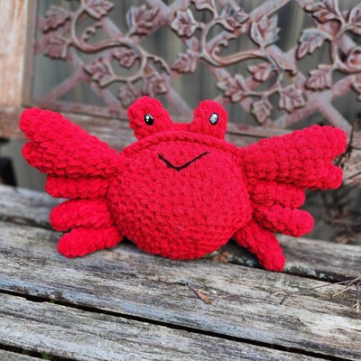 NO-SEW Crab Plush Crochet PATTERN - Etsy