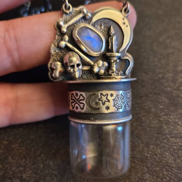 Modern Prometheus: Frankenstein's Monster Head Silhouette Pendant ...