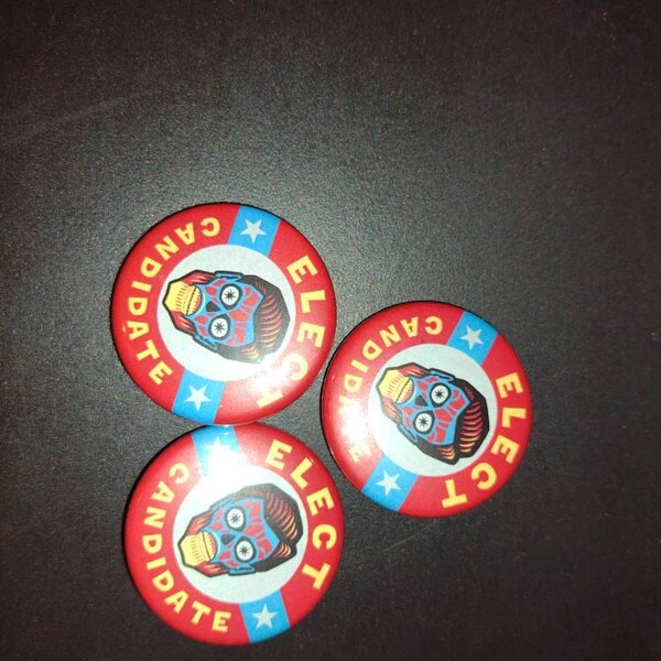 Elect Candidate (they Live) Campaign Button - Etsy