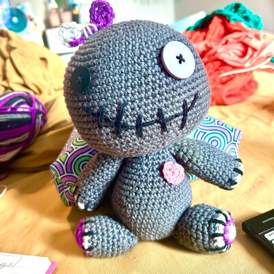 Voodoo Doll Crochet Pattern, Halloween, Crochet Pattern, PDF Files EN ...
