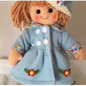 Rag Doll Poppy Personalised With Any Name. 28 Cm Ragdoll | Etsy