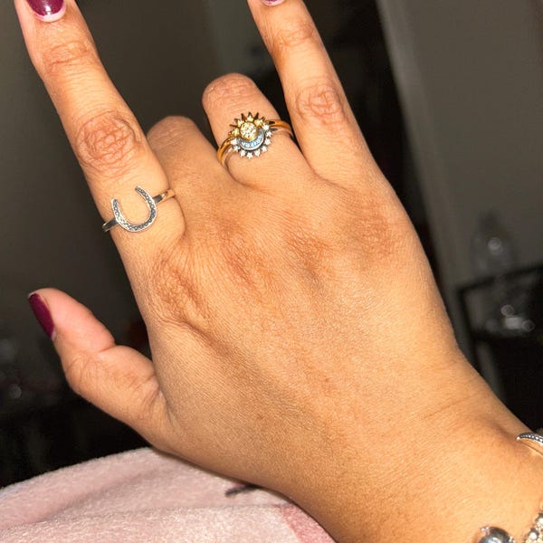 Irish Serch Bythol Ring Sterling Silver Celtic Triquetra Knot Ring ...