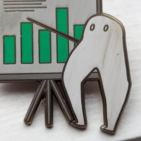 Cryptid Business Enamel Pins - Etsy