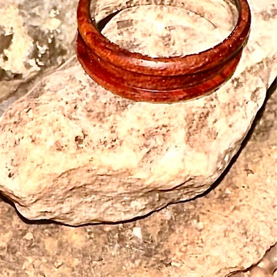 4mm Black Ceramic Ring Blank / Core With 2mm Inlay Channel - Etsy