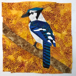 Cardinal Paper Piecing Pattern | Etsy