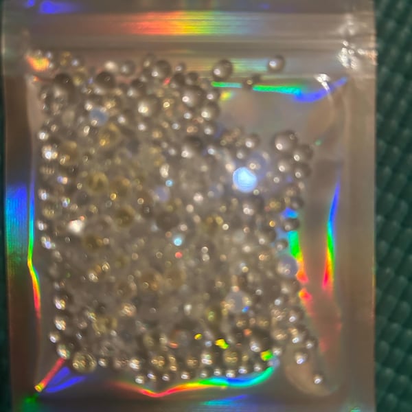 Green MIXED Sizes Mermaid Tears Dome Water Drop Drip Bubble Shaped ...