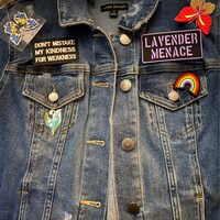 Lavender Menace Patch - Etsy