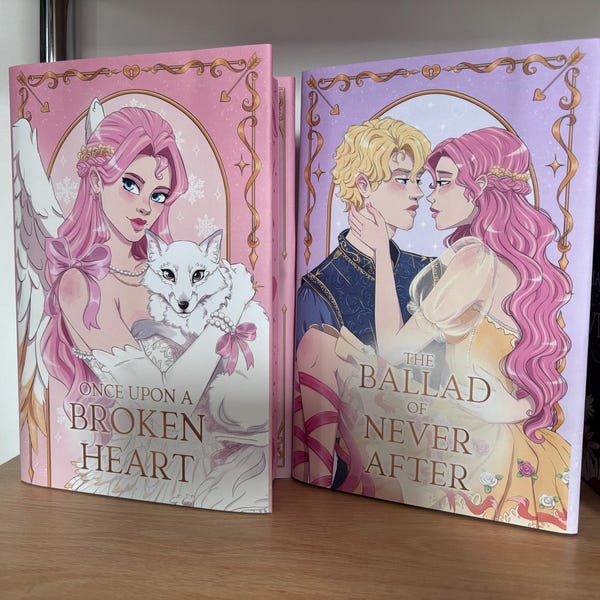 Once Upon a Broken Heart, the Ballad of Never After Dust Jacket ...