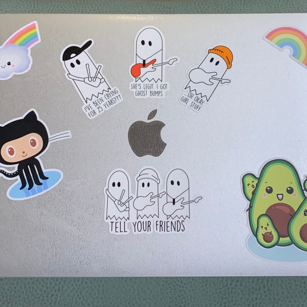 Ghost/phantom Band Die Cut Sticker | JATP Tell Your Friends ...
