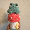 LOW SEW Popping Frog Crochet Pattern, Tilda Toadstool, Frog Pattern ...