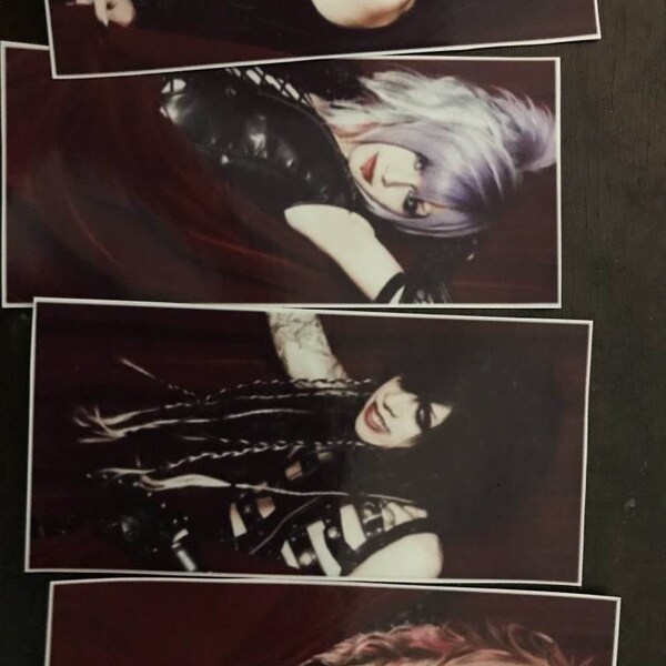 Set of 20 DADAROMA Visual Kei, J-rock, V-kei Band Glossy and Waterproof Stickers! - Etsy