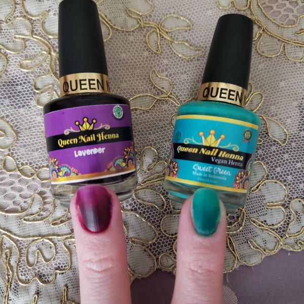 Henna NAIL Colour It's Henna NOT Nail Polish Nail Stain Breathable ...