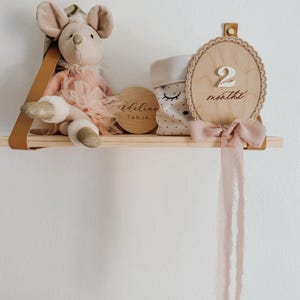 Birth Announcement Sign Baby Bird Personalized Custom Name Birth Stats ...