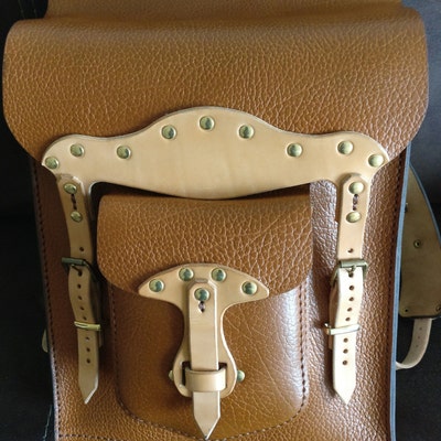 Backpack Pattern Leather DIY Pdf Download Video Tutorial - Etsy