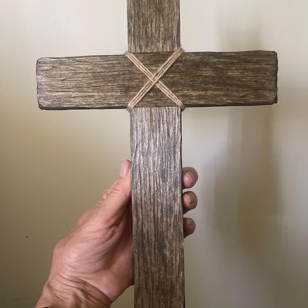 Rustic Decorative Wooden Wall Cross - Etsy