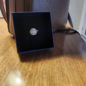 Silver 3 Stones Ring Engagement Ring Oval Cut Ring Simulant - Etsy