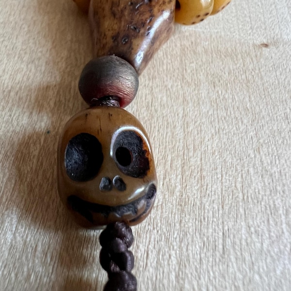 Gandhanra Antique Tibetan Buddhist Amulet,triratna,mani Jewel/wish ...