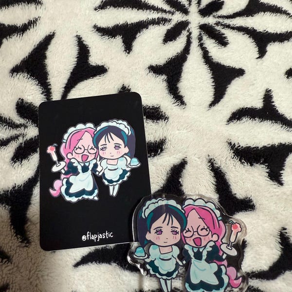 Maid Alien Stage Thick Acrylic Standees - Etsy
