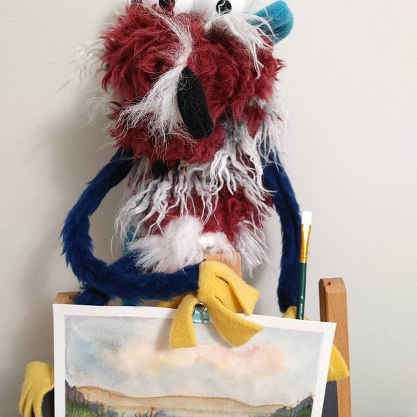 Rat Hand Puppet With Squeaker - Etsy