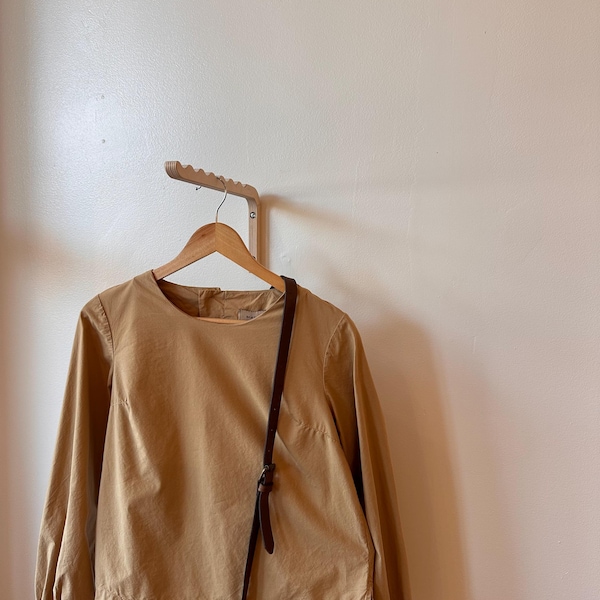 Modern Wood Wall Clothes Hanger Rack | Single Garment Hook Rack ...