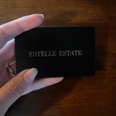 1 X Personalized PVC NFC Digital Business Card Tap Vcard With QR Code ...