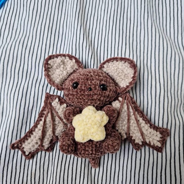 Bellatrix the Bat Amigurumi Crochet PDF Digital Pattern - Etsy