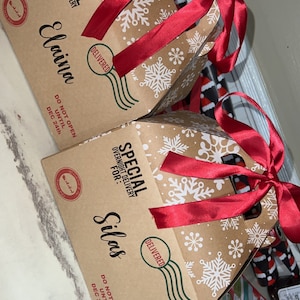 Personalized Gift for Kids, DIY Christmas Eve Box, Custom Christmas ...
