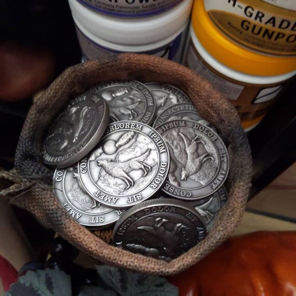 Resident Evil Lei Coin | Metal - Etsy