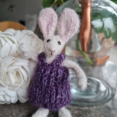 RABBIT DOLL Knitting Pattern - Etsy