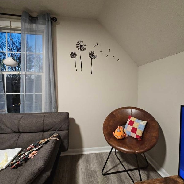 Dandelion Flower Metal Wall Decor, Dandelion Wall Art, Unique Home ...