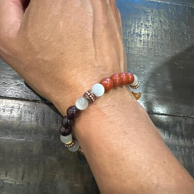 Amethyst & Aquamarine 'cleansing' Bracelet - Etsy