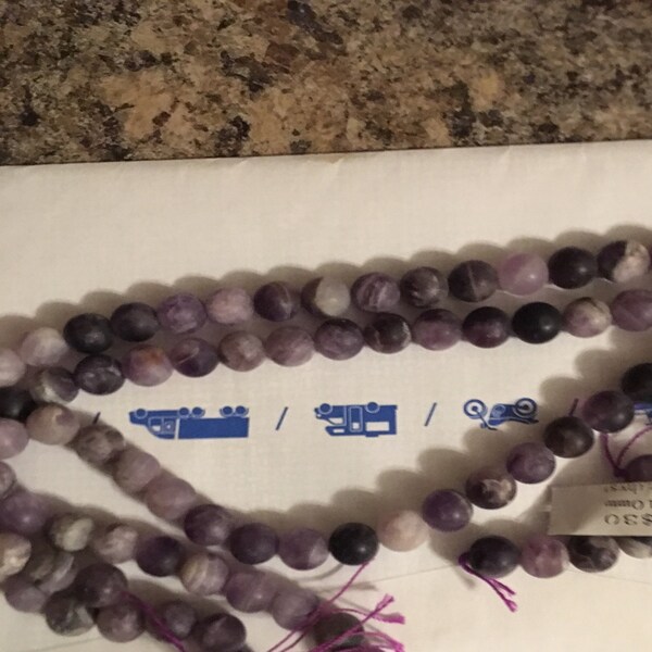 Natural Matte Amethyst Beads Grade AAA Round, 4mm, 6mm, 8mm, 10mm, 12mm ...