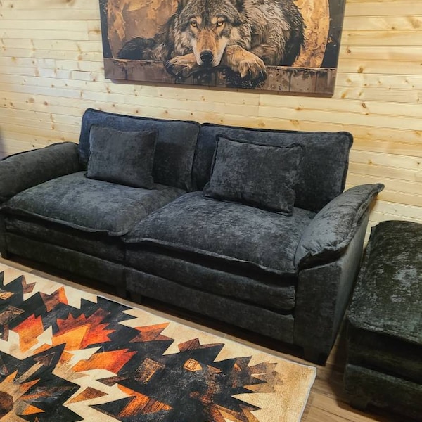 Abstract Blue Marlin Fish Canvas Print in a Painting Style, Blue Marlin ...