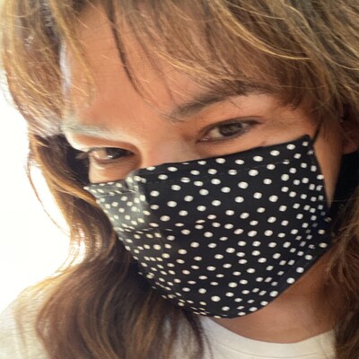 Cloth Face Mask / Filter PM2.5 Face Mask / Wired Face Mask With Nose ...