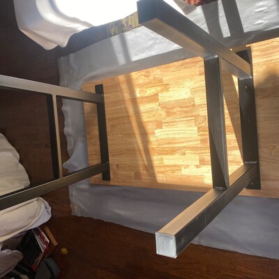 Square Tube Leg, Furniture Leg, Metal Desk Leg, Metal Bench Leg, Metal ...