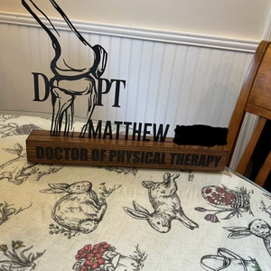 Custom Electrical Engineer Desk Name Plate Wedge Personalized ...