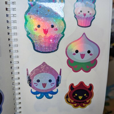 Overwatch Pachimari Pixel Waterproof Holographic Vinyl Sticker - Etsy
