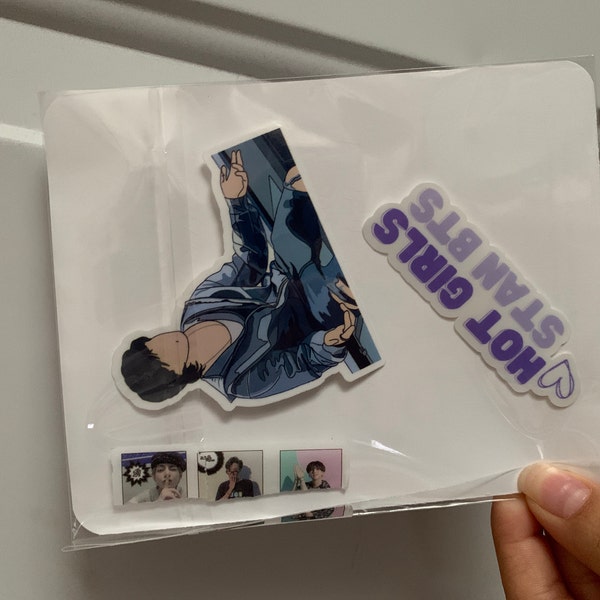Jimin Muse Holographic Logo Sticker - Etsy