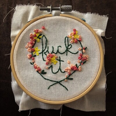 State Flower Embroidery Kits - Etsy