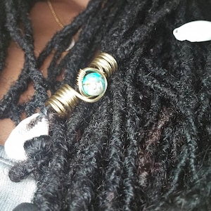 Loc Jewelry, Hair Jewelry, Boho Loc Jewelry, Wire Wrapped Jewelry, Hair ...