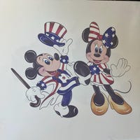 Ready to Press Christmas Mouse HTV and Sublimation Image Transfer ...